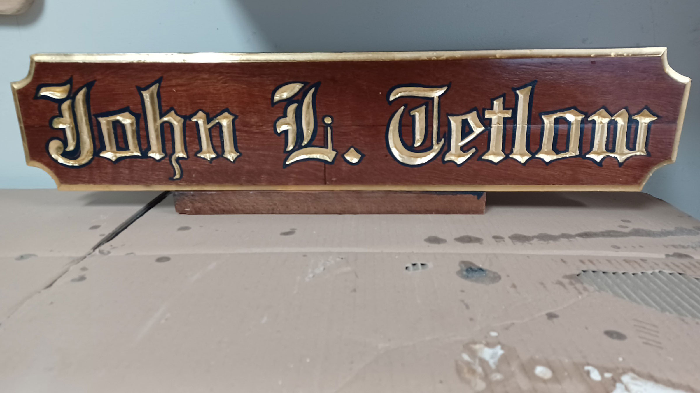 Gallery - Bill Tetlow // Sign Carver